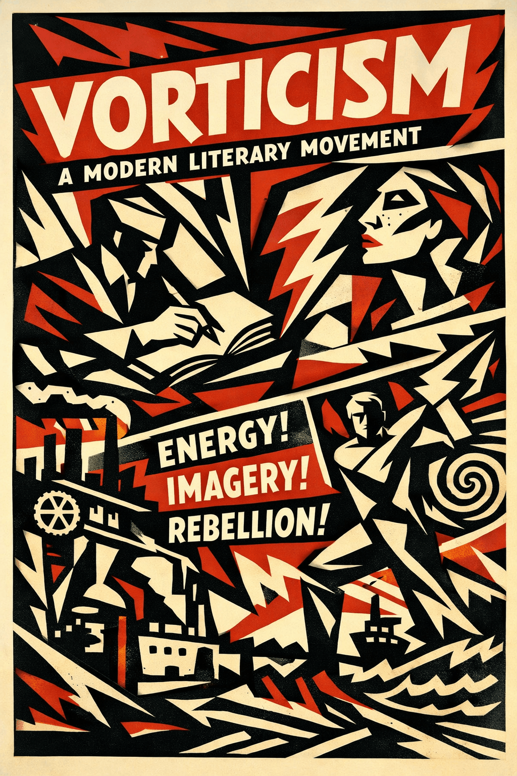 Vorticism as Modern Literary Movement-Easy Notes for Students
