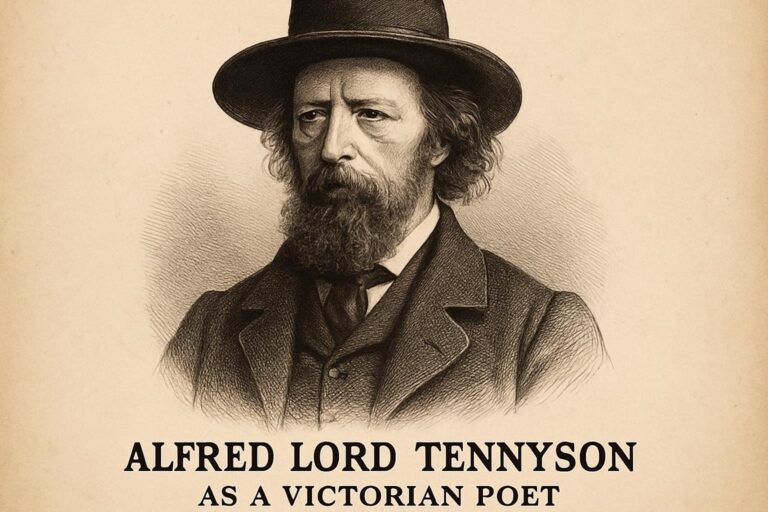 Alfred Lord Tennyson as a Victorian Poet
