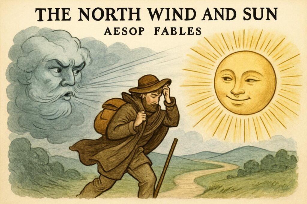 The North Wind and the Sun Aesop Fables