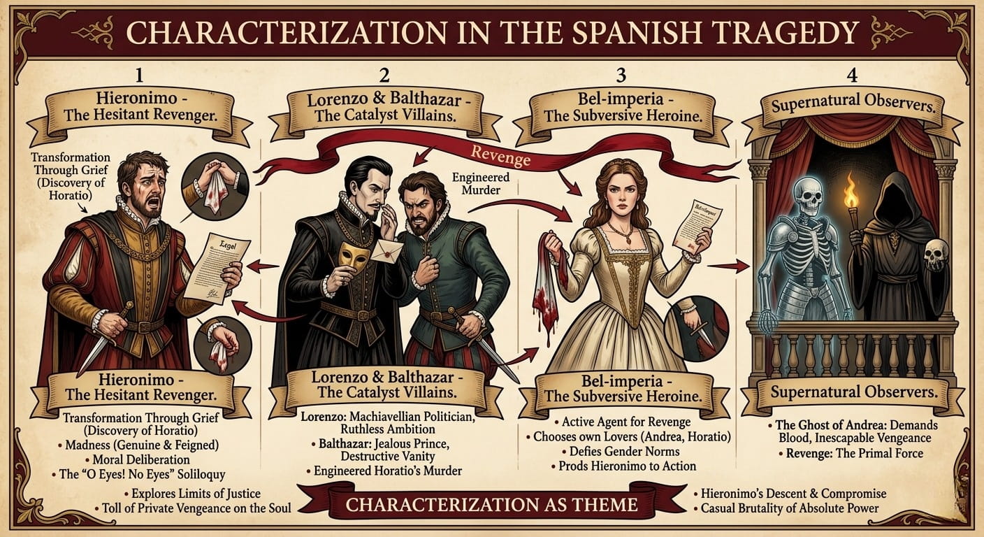Characterization in The Spanish Tragedy by Thomas Kyd